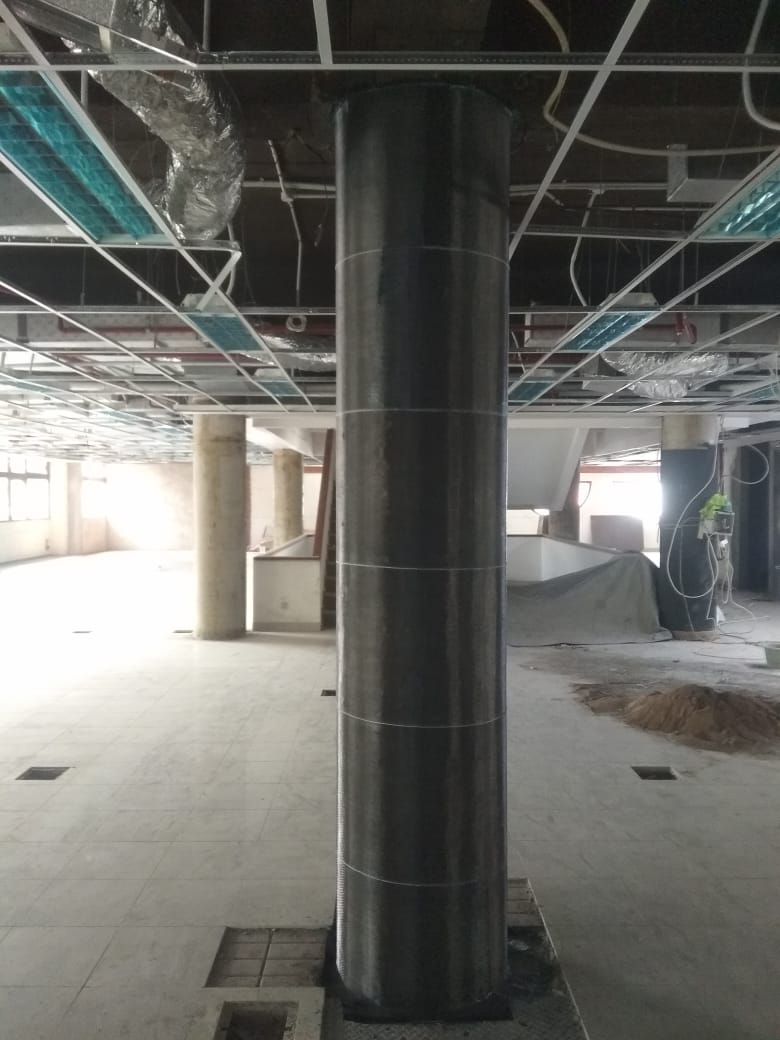 Perkuatan struktur Gedung Halodoc — PT Arcon Radian Abadi