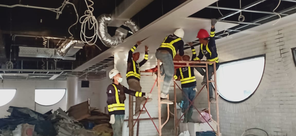 Perkuatan struktur Gedung Halodoc — PT Arcon Radian Abadi